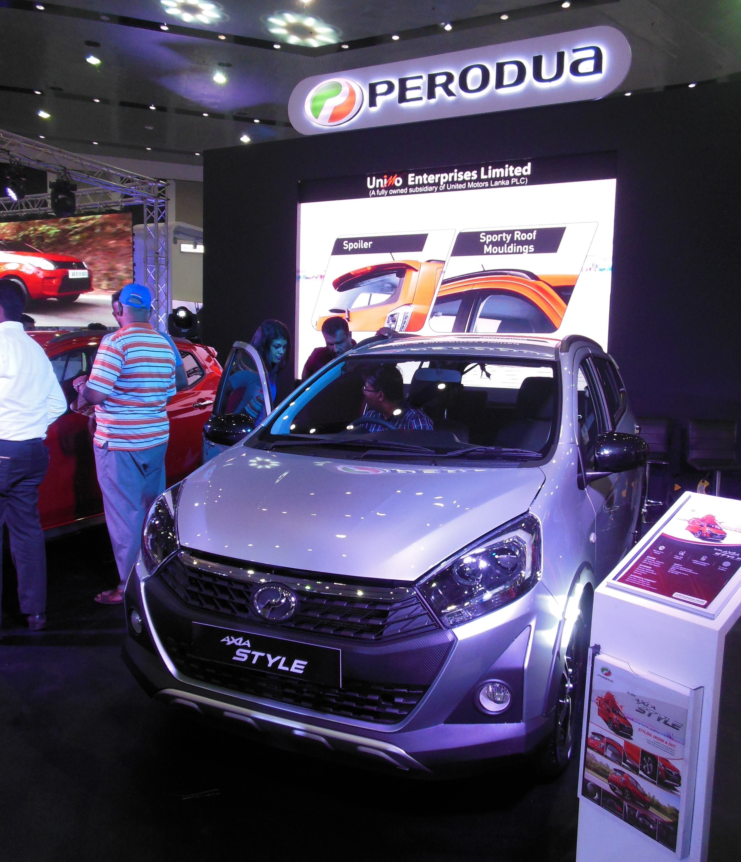 PERODUA Axia Style Rocks Sri Lanka At Colombo Motor Show ...